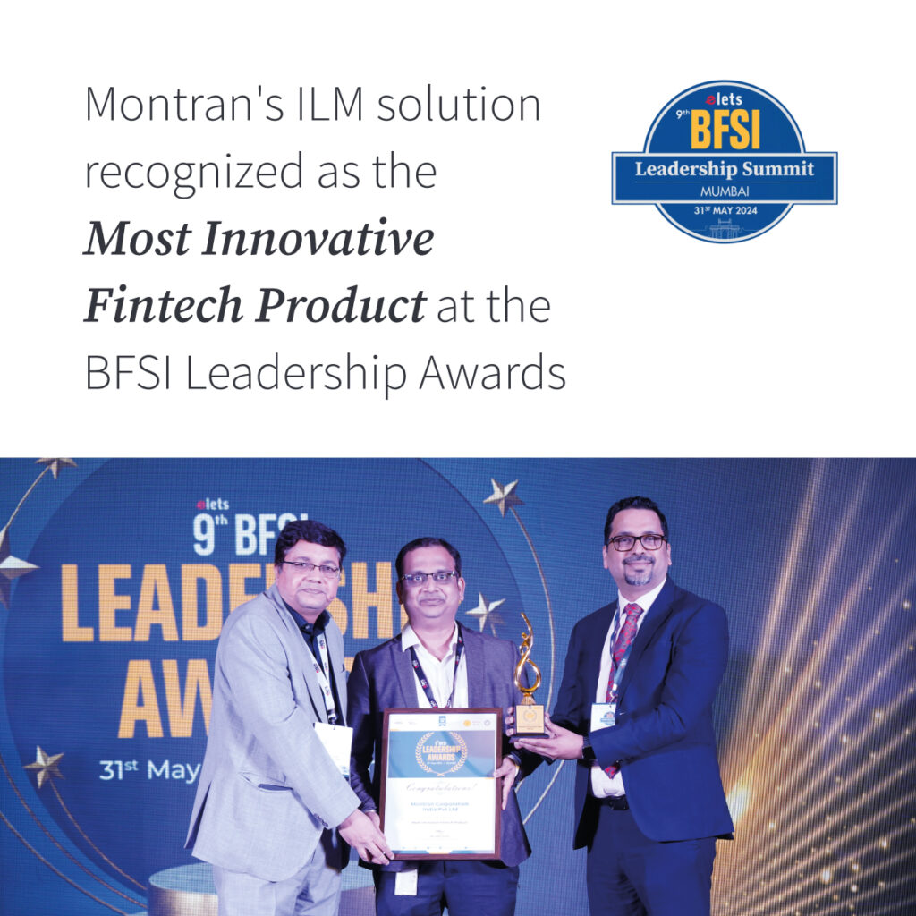 Montran's ILM Solution Wins Most Innovative Fintech Award - Montran